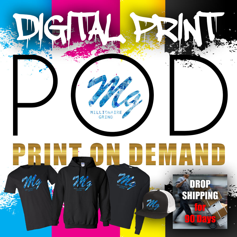 Digital Print On Demand– Millionaire Grind